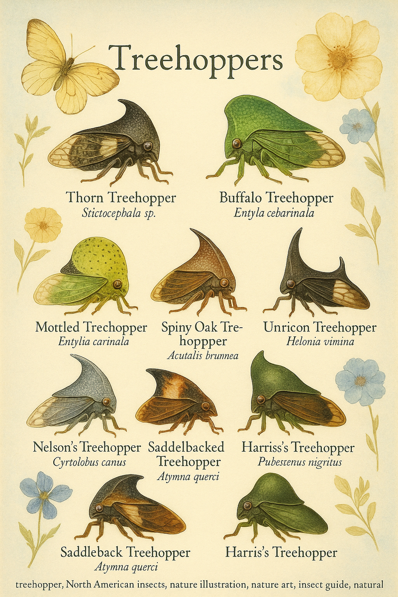 Bug of the Week: The Treehopper-Bizarre Helmet Bug of Summer – MyMy ...